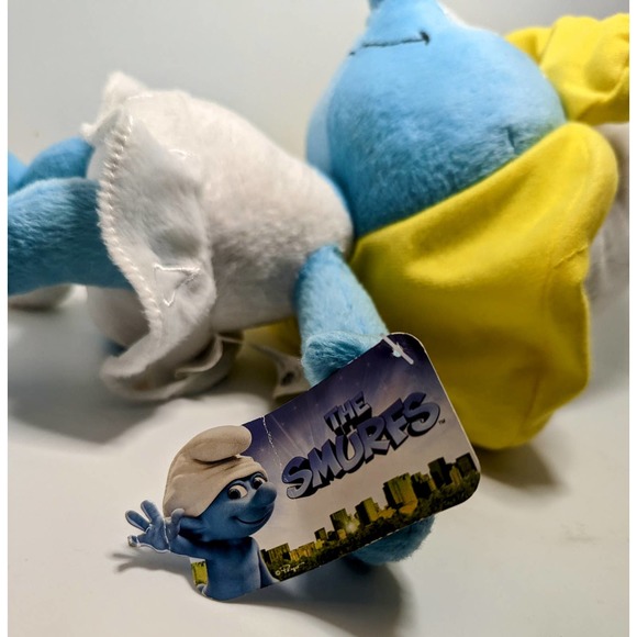 Nanco | Toys | Vintage New With Tags The Smurfs Smurfette Doll 4 Plush ...
